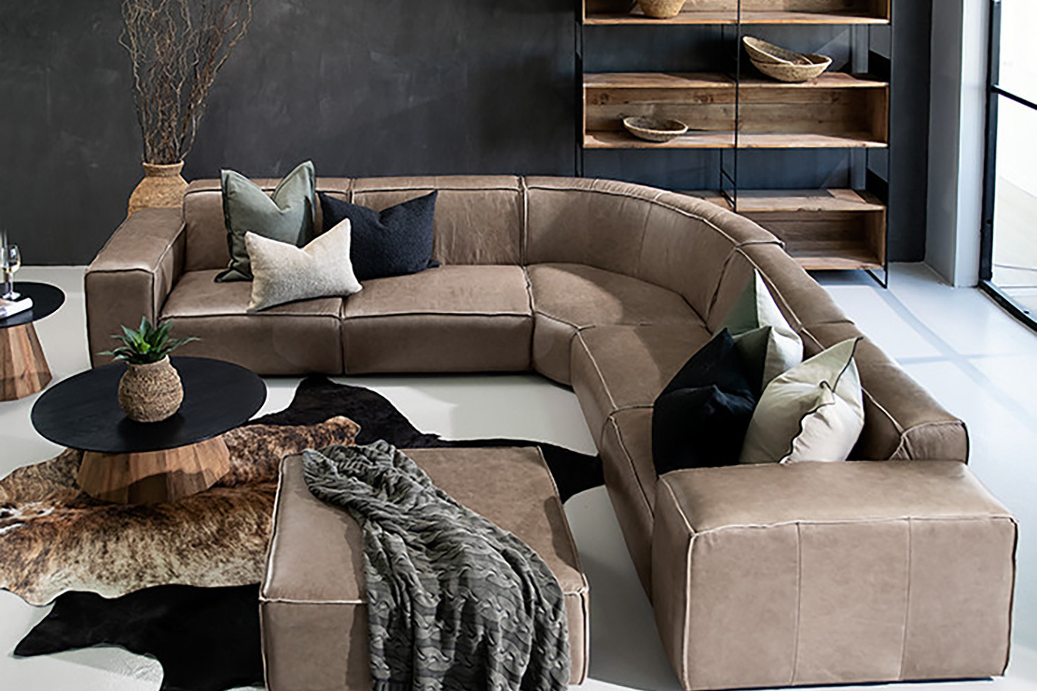 Leather Modular Couches | Cielo