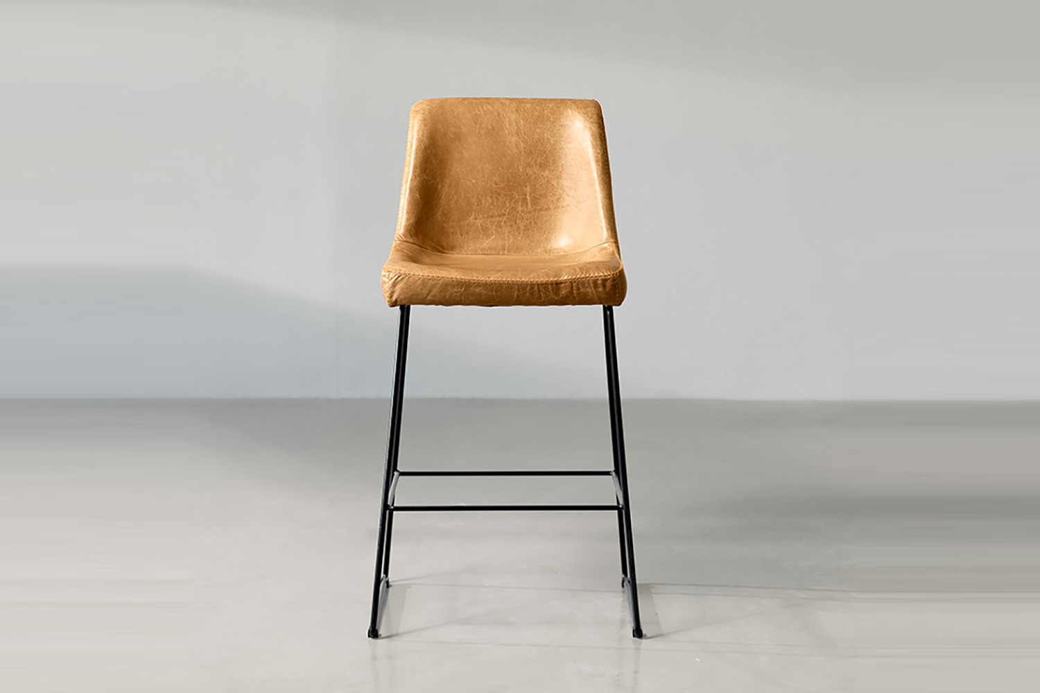 Jordan Leather Counter Bar Chair | Cielo