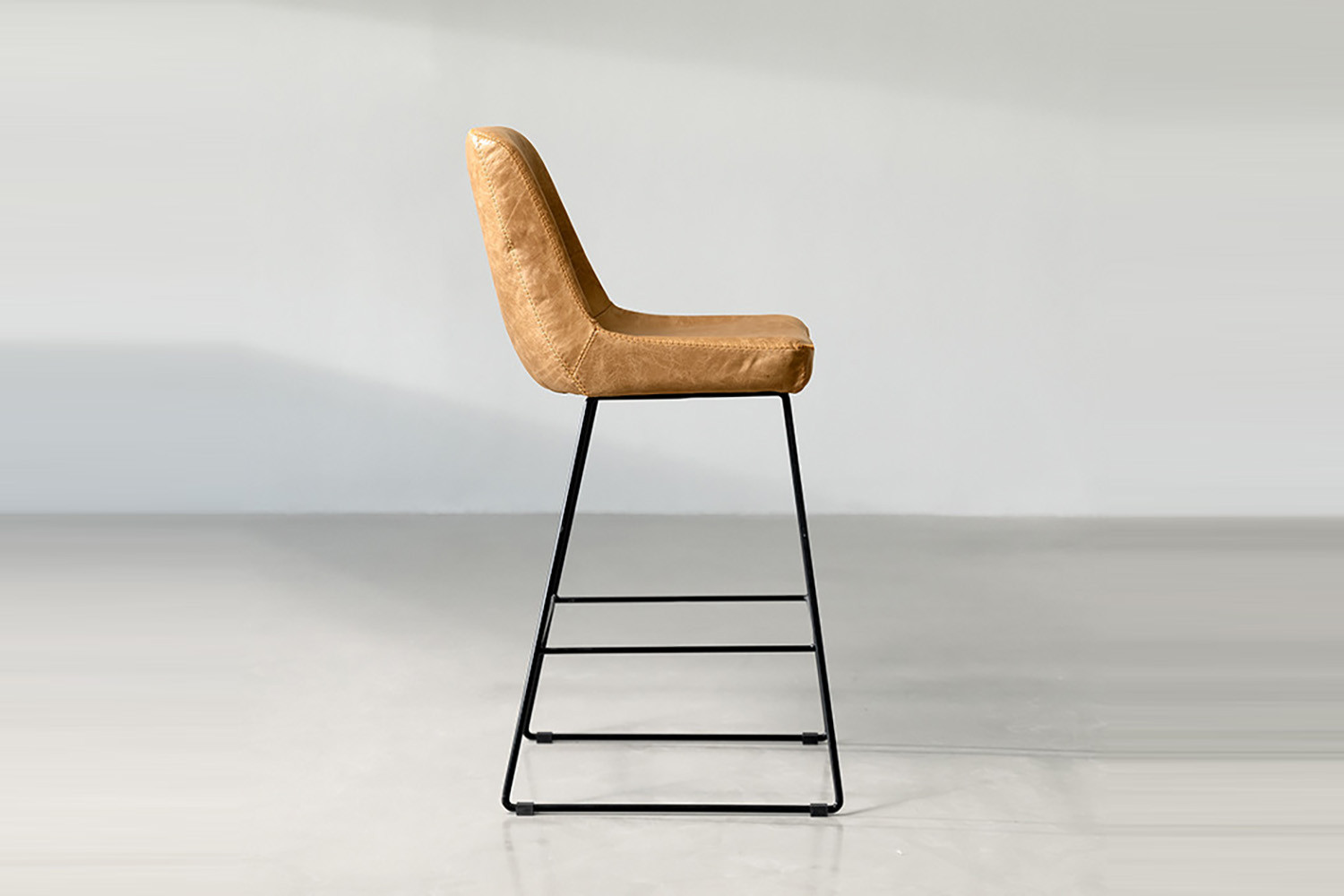 Jordan Leather Counter Bar Chair | Cielo