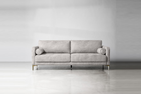 Hayden 3 Seater Couch - Stone | Cielo