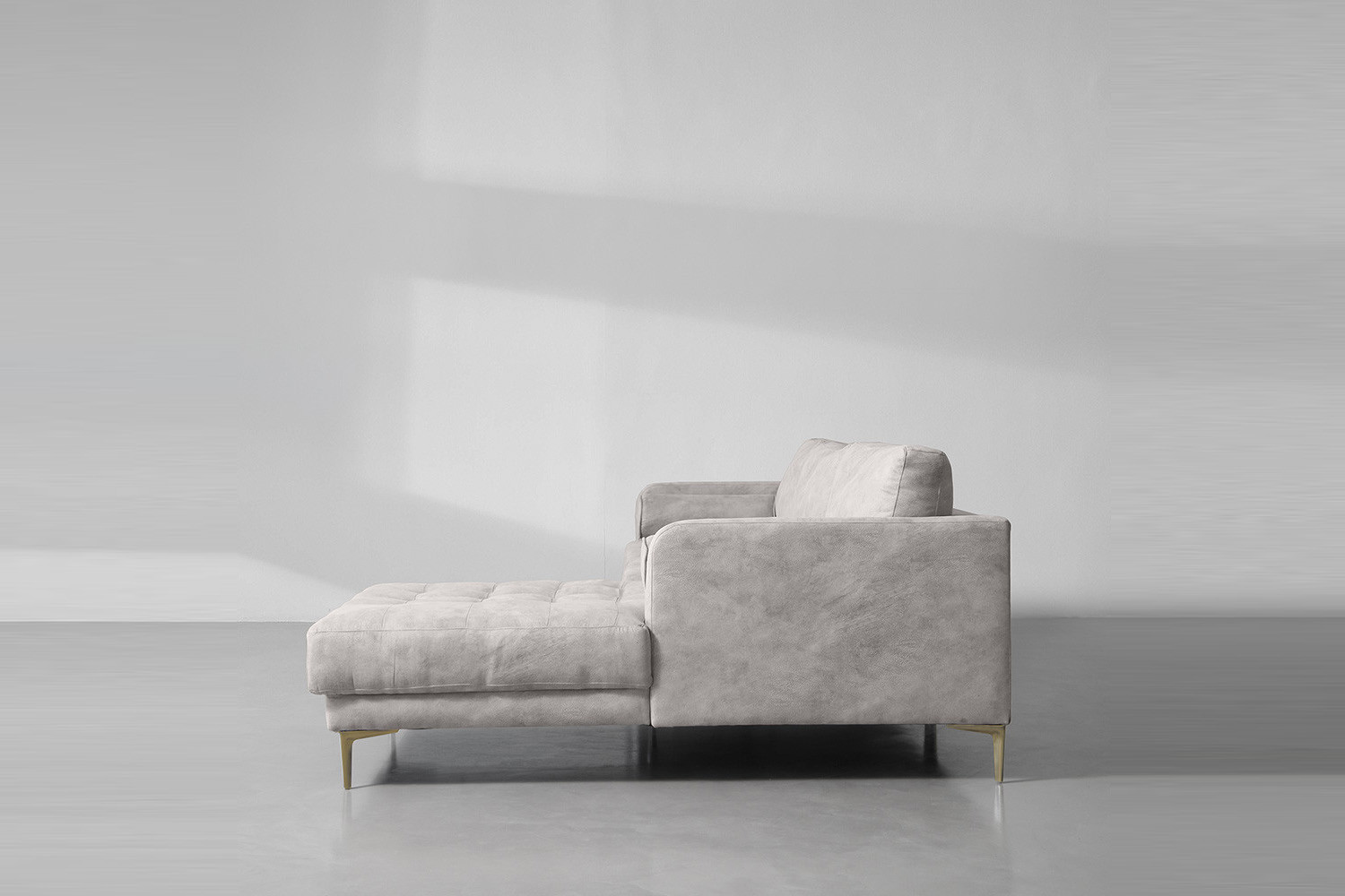 Hayden L-Shape Couch - Stone | Cielo
