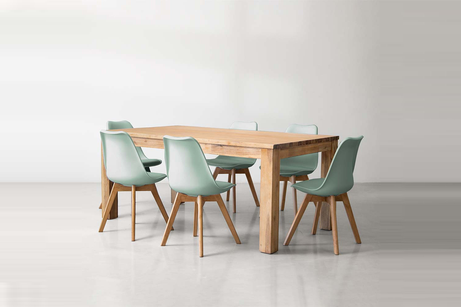 Vancouver Atom 6 Seater Dining Set - 1.6m | Cielo