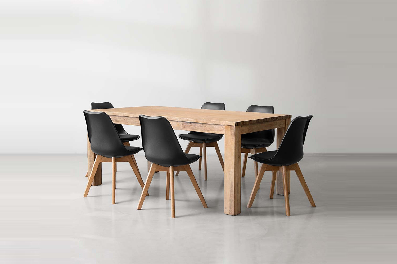 Vancouver Atom 6-Seater Dining Set 1.8m | Cielo