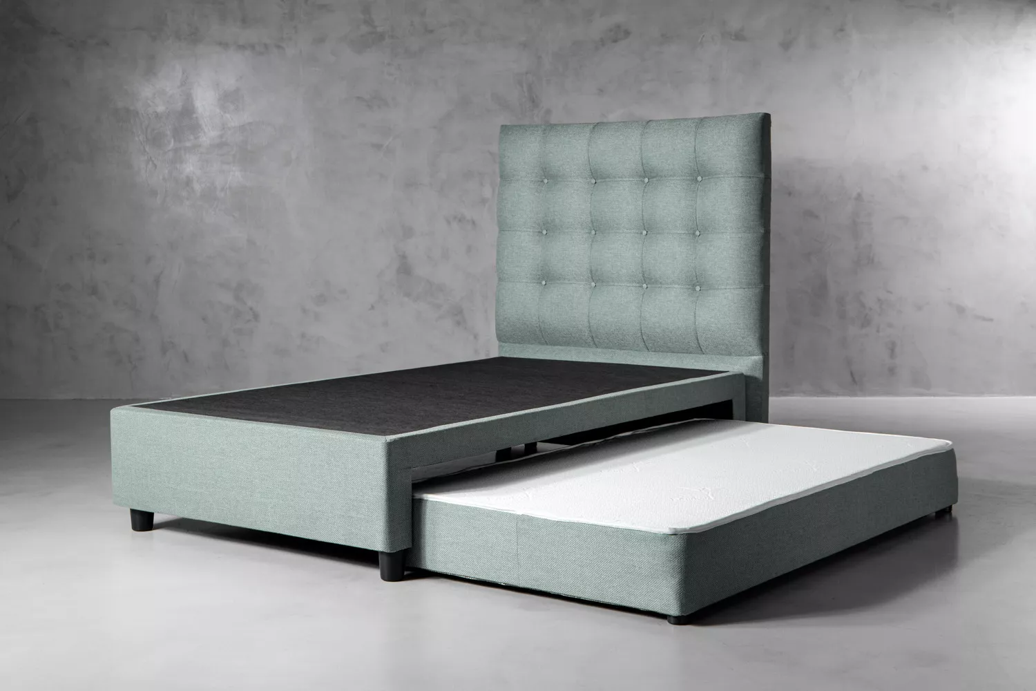 Alexa Dual Function Bed - Double - Sage | Cielo