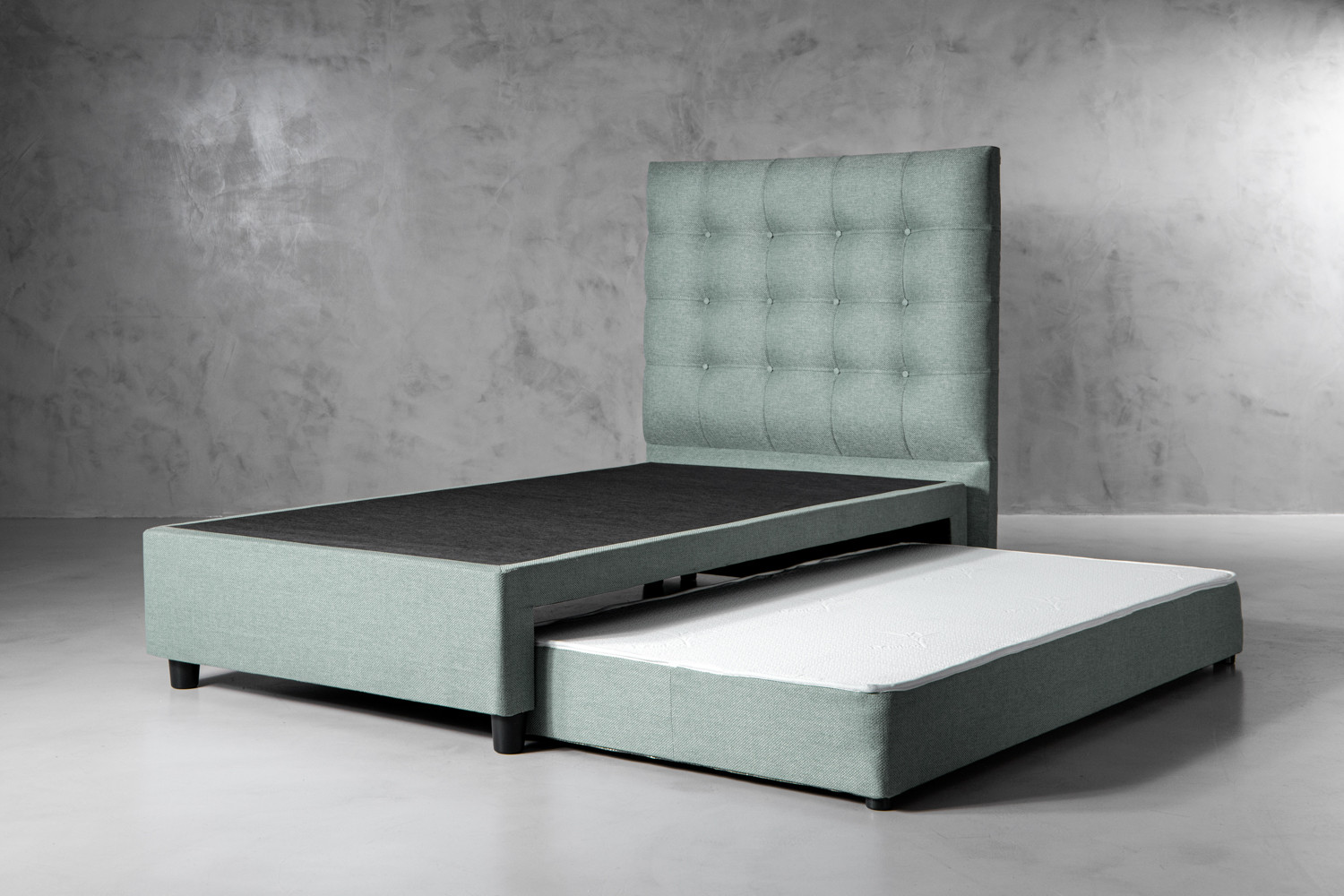 Alexa Dual Function Bed - Sage Three Quarter | Cielo