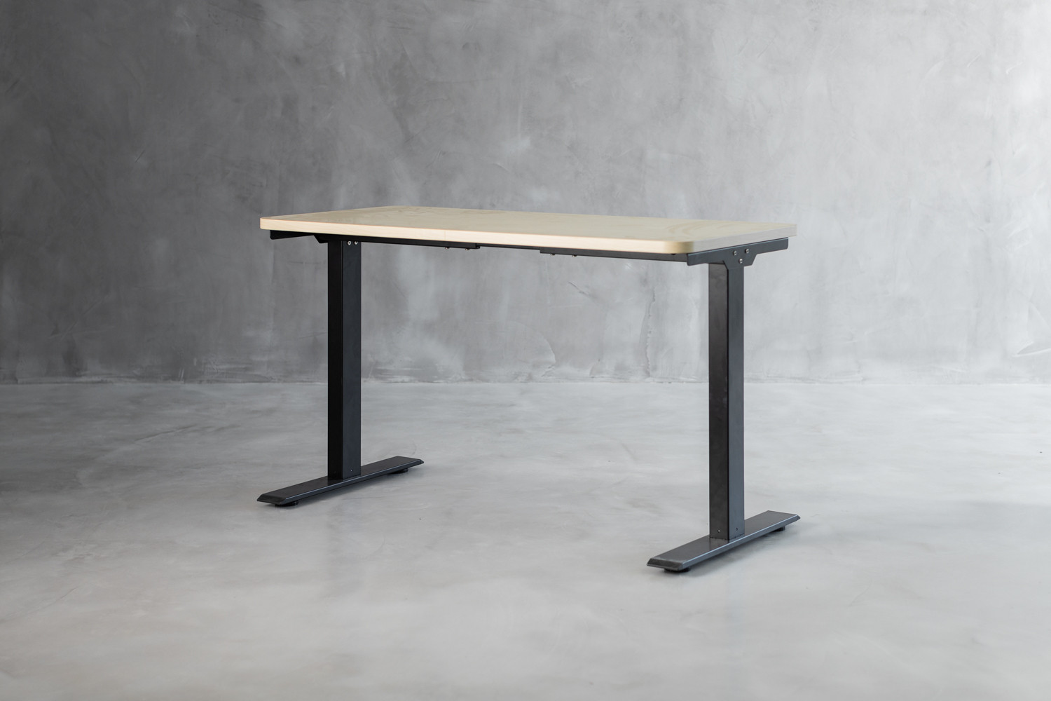 Axon Standing Desk - Black & Natural 1.2m | Cielo