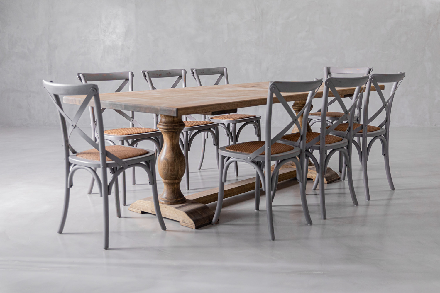 Bordeaux La Rochelle 8-Seater Dining Set 2.4m | Cielo