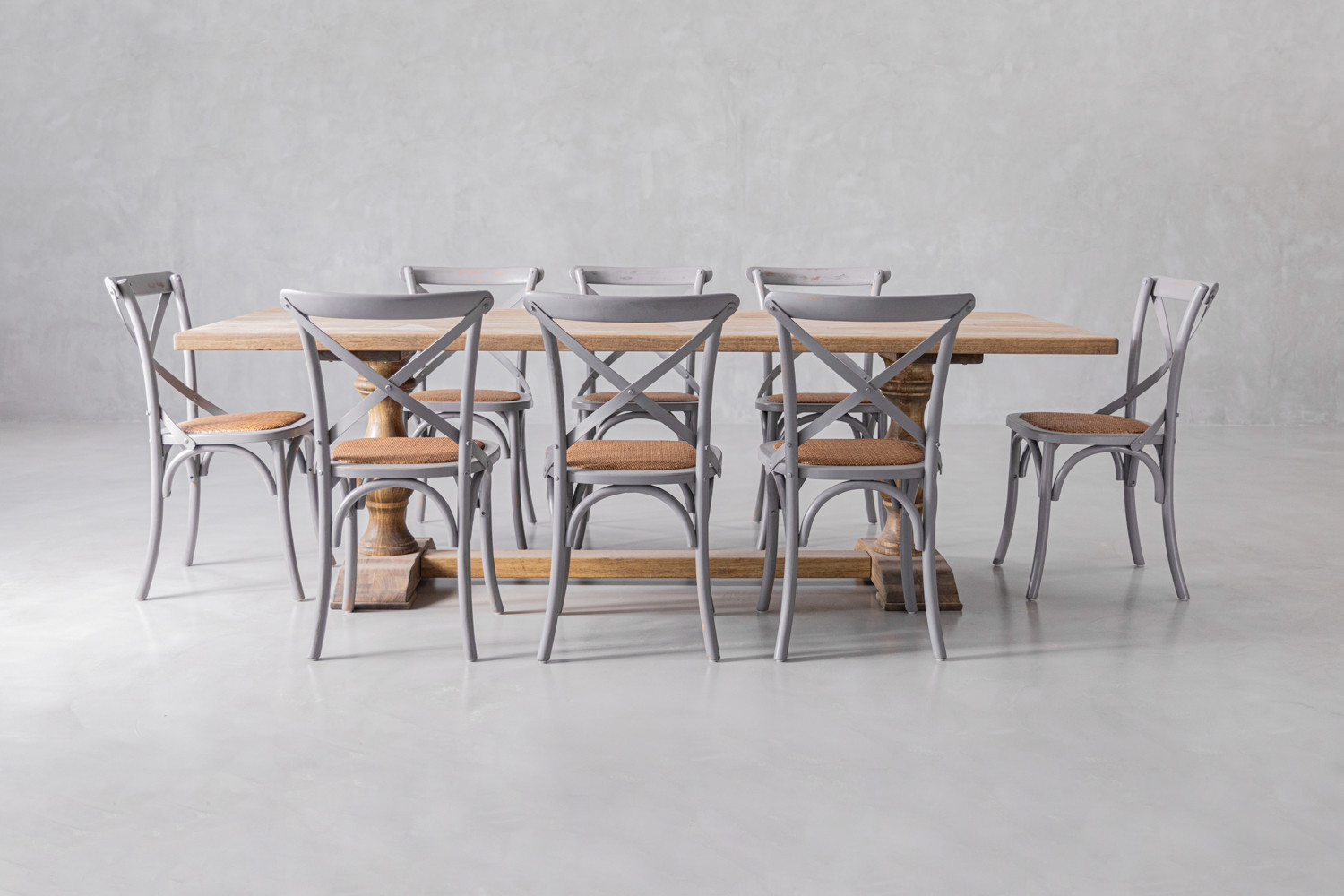 Bordeaux La Rochelle 8-Seater Dining Set 2.4m | Cielo