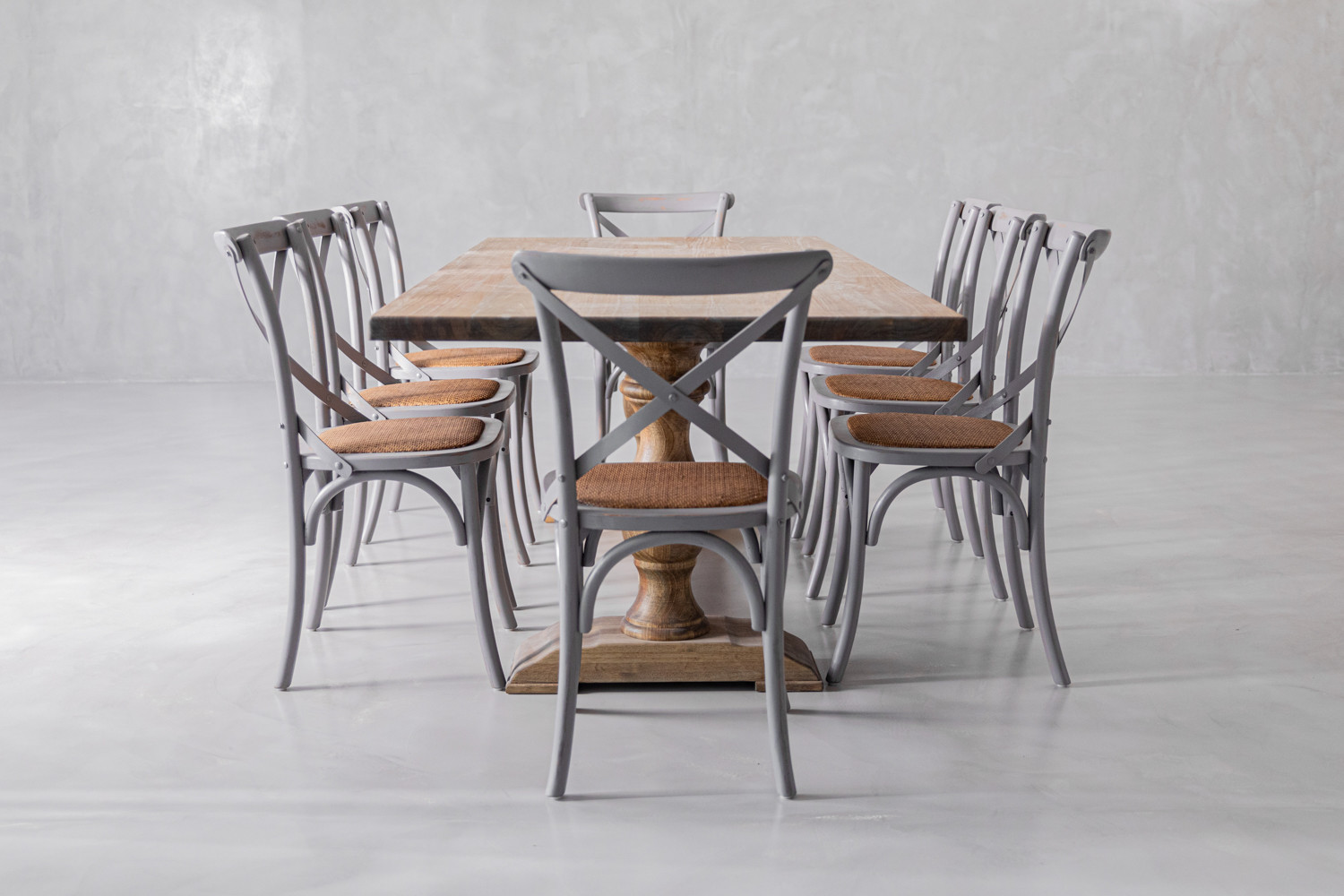 Bordeaux La Rochelle 8-Seater Dining Set 2.4m | Cielo