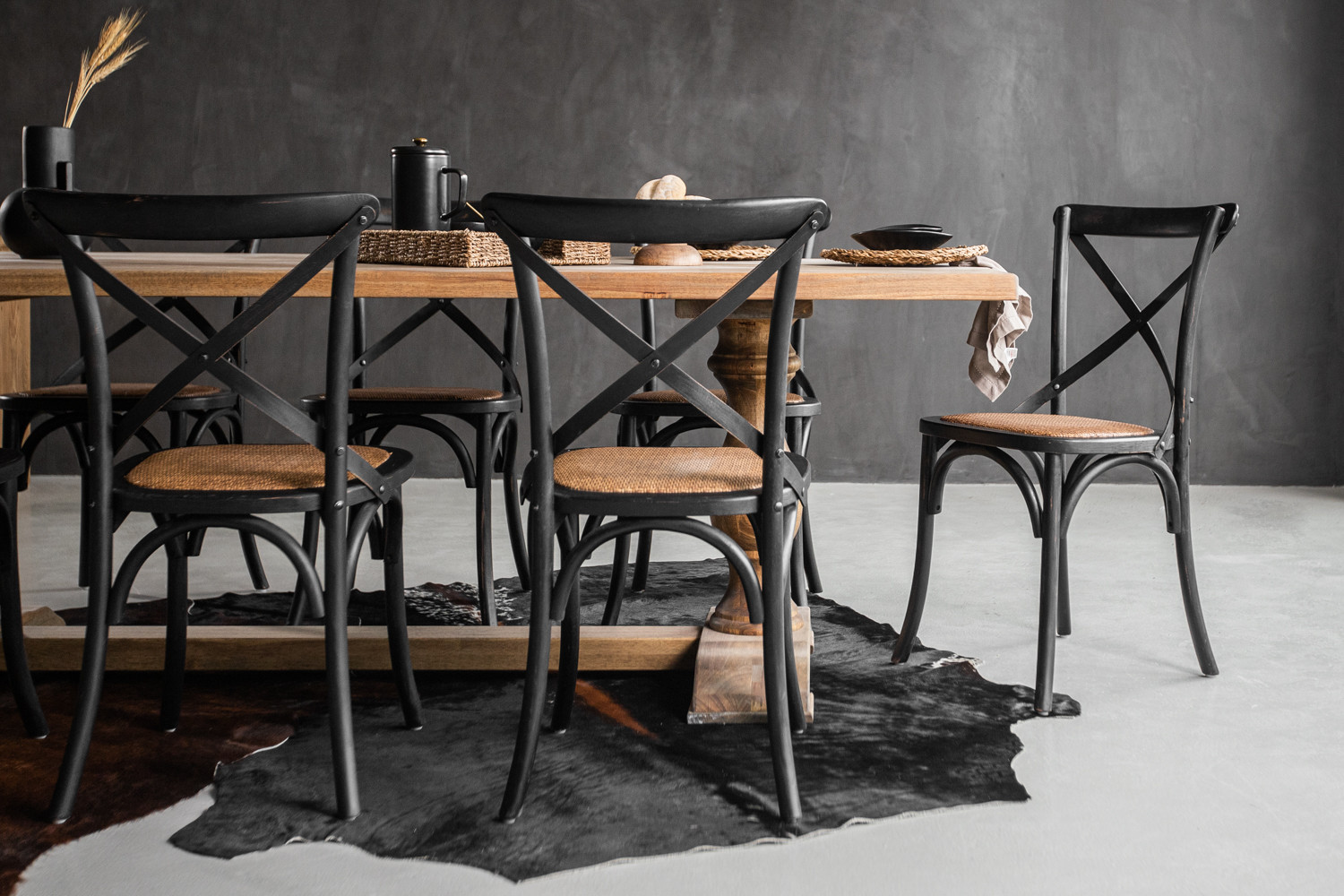 Bordeaux La Rochelle 8-Seater Dining Set 2.4m | Cielo
