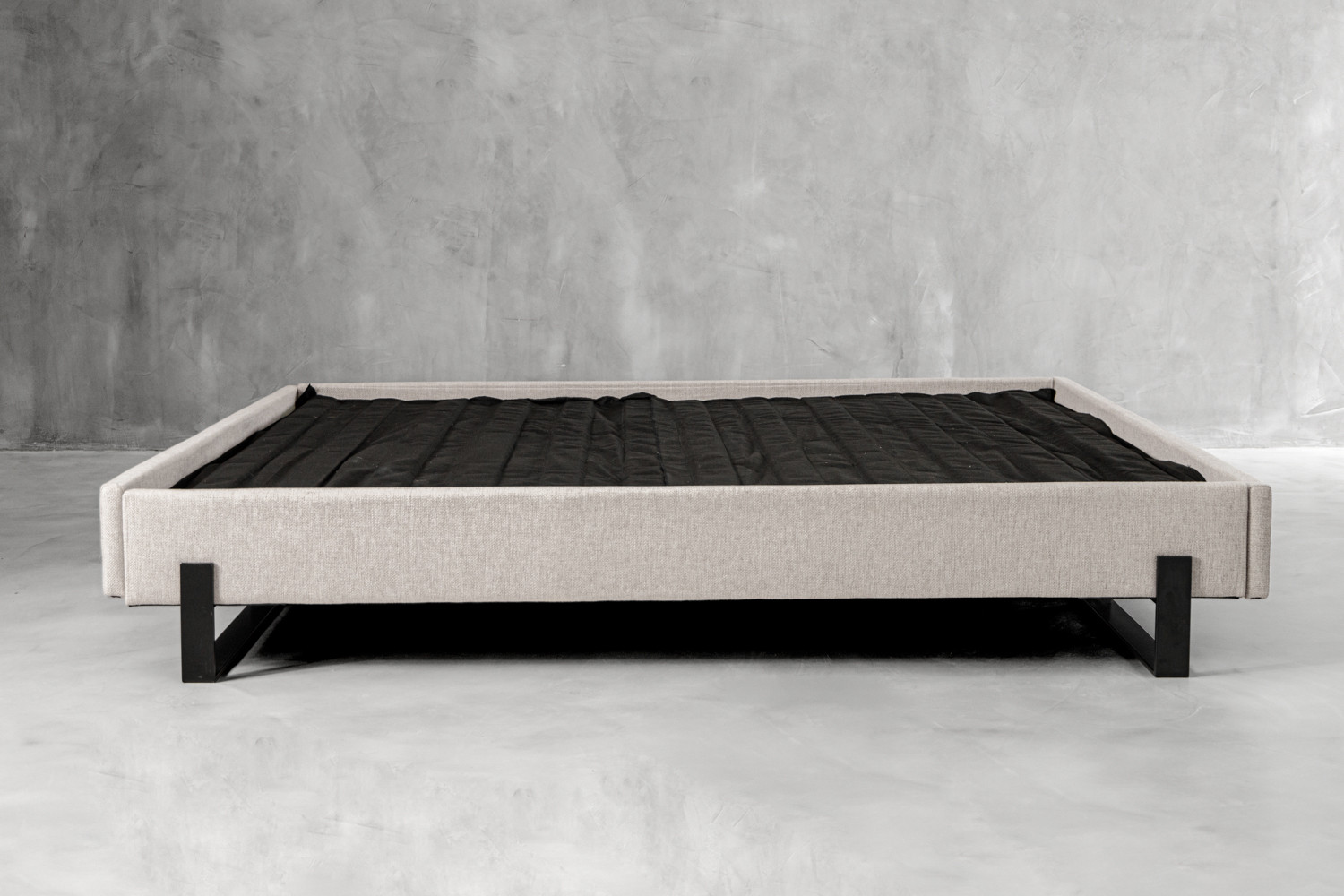 Cazana Bed Base - King XL - Smoke