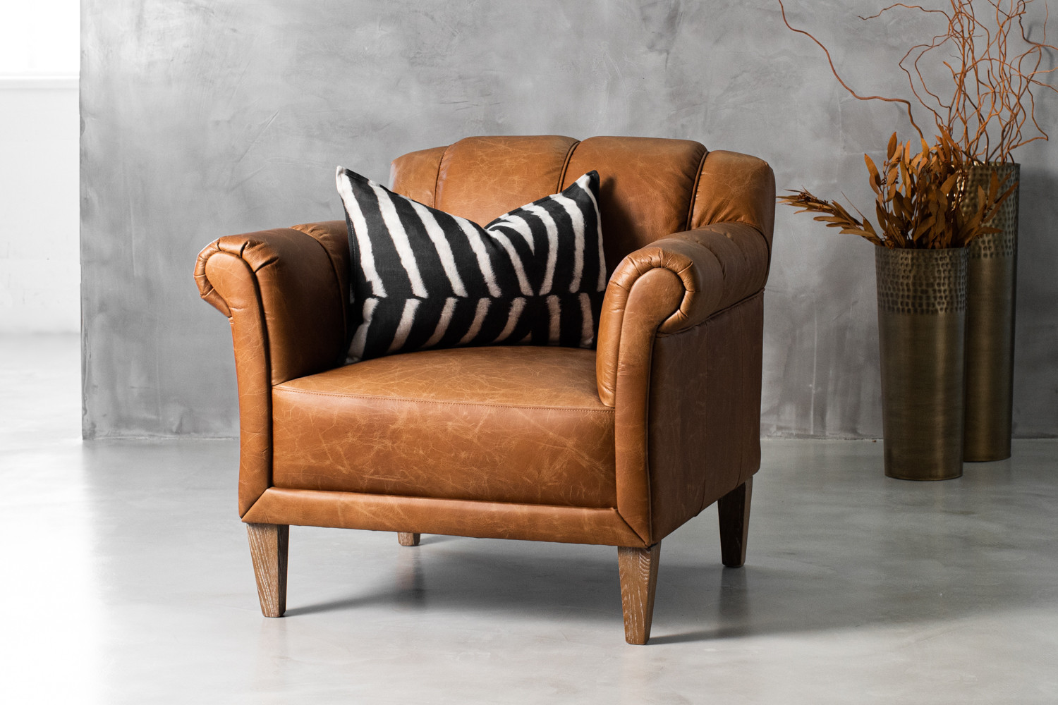 Leather Armchairs