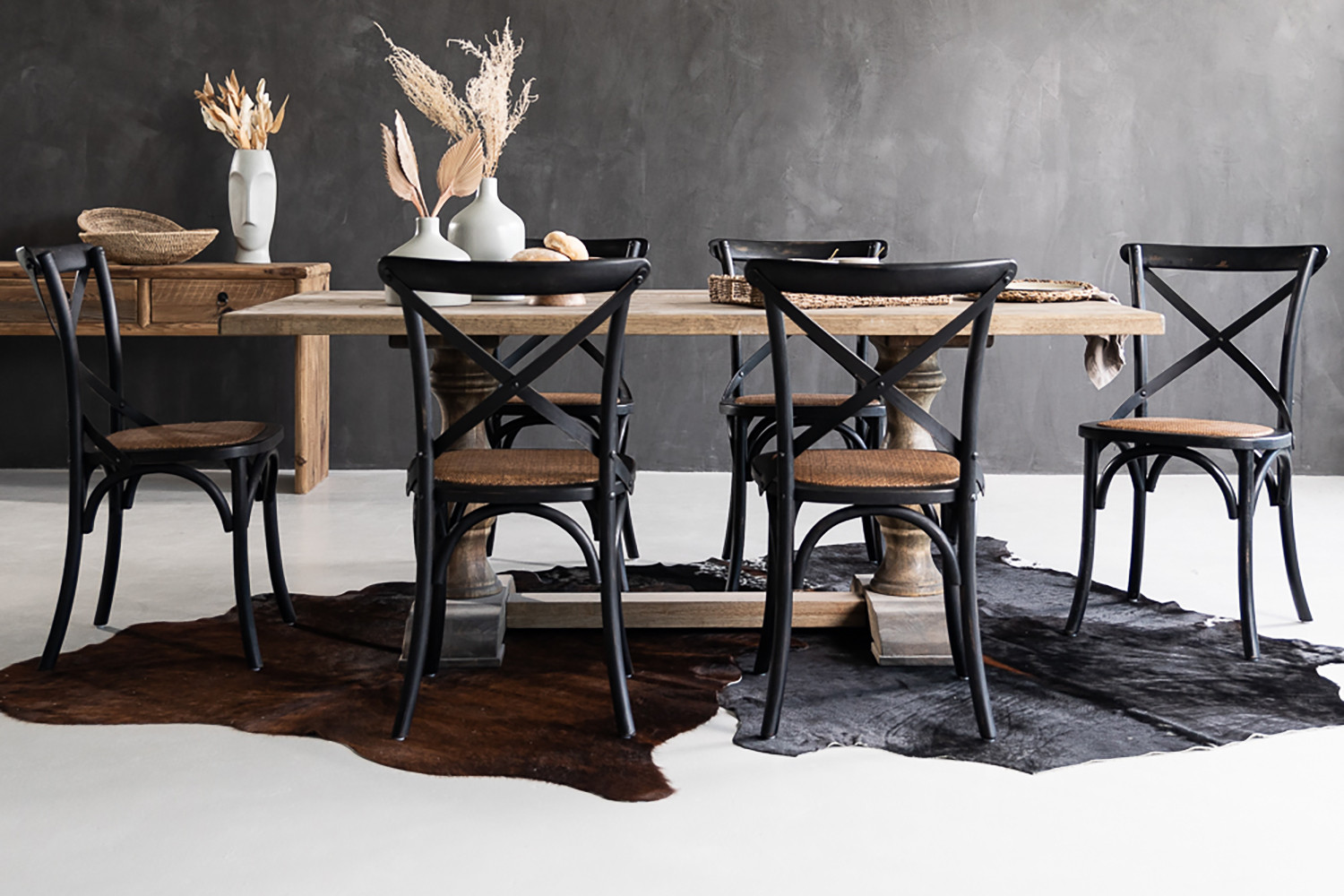 Bordeaux La Rochelle 6-Seater Dining Set 1.9m | Cielo