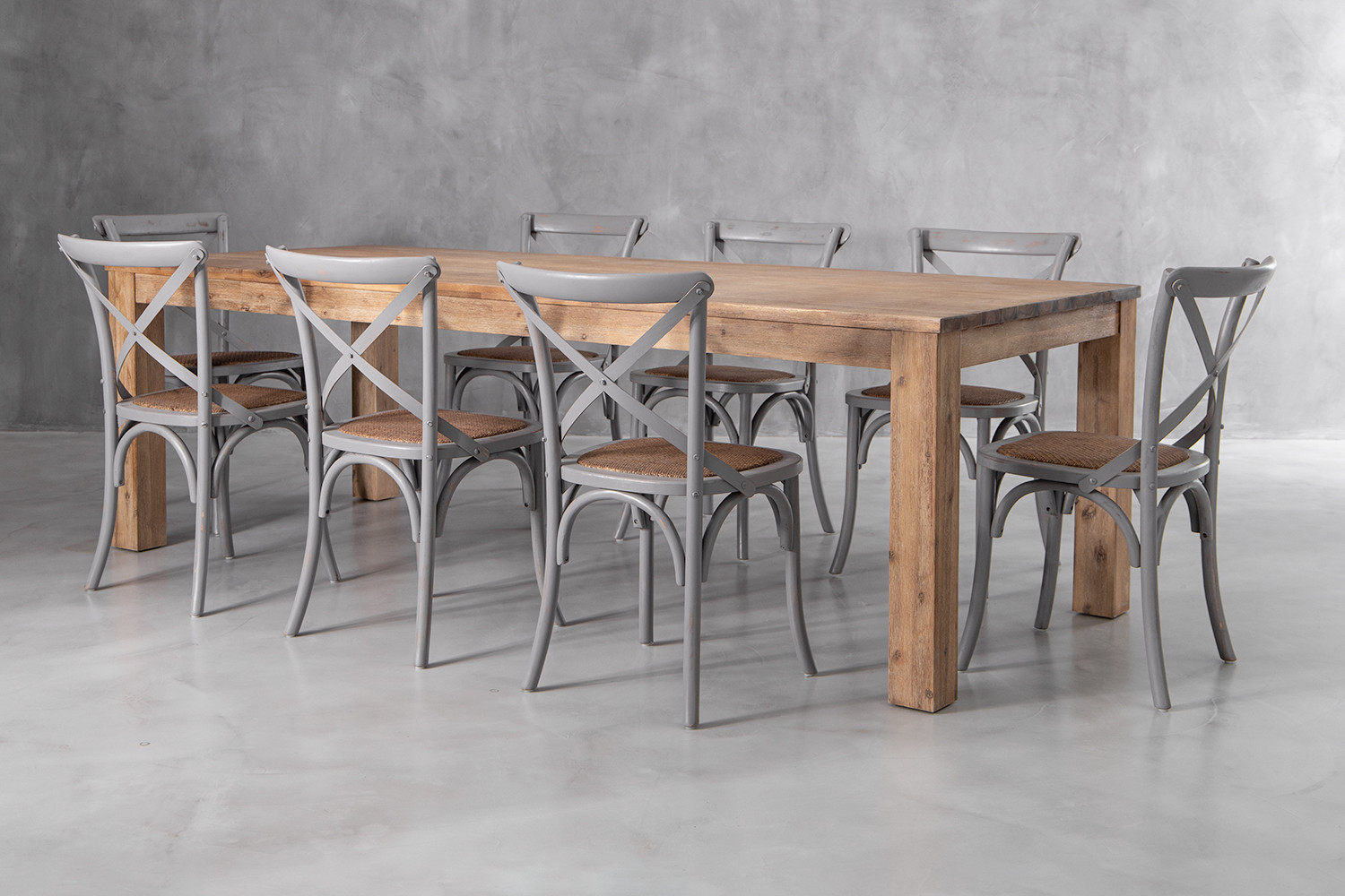 Vancouver La Rochelle 8-Seater Dining Set 2.4m | Cielo