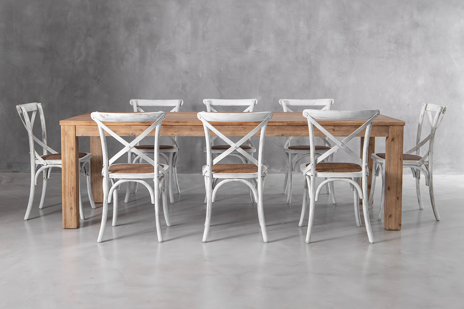 Vancouver La Rochelle 8-Seater Dining Set 2.4m | Cielo