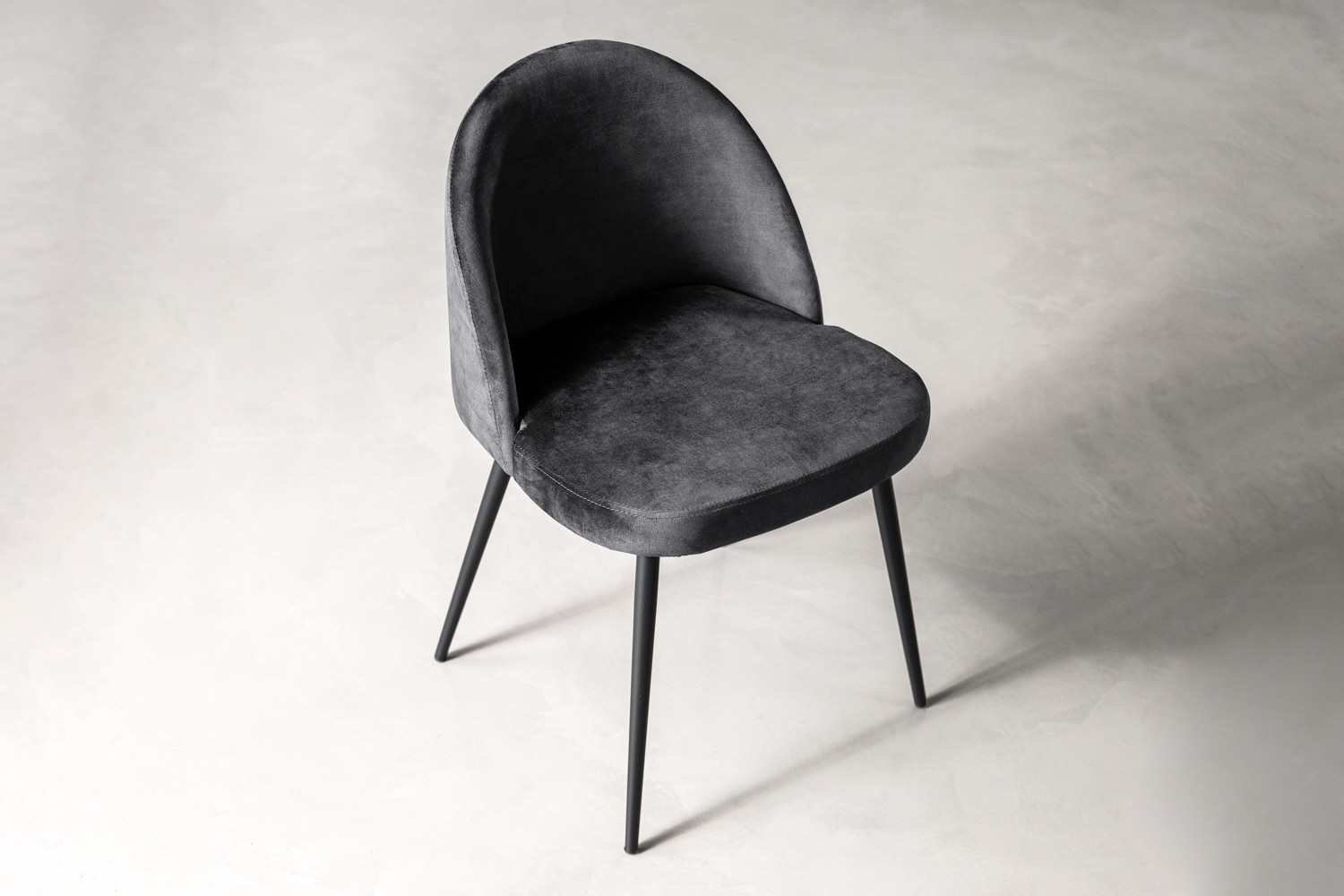 Eliana Velvet Dining Chair - Aged Mercury | Cielo