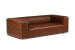 Carson 3 Seater Leather Couch - Brown | Cielo