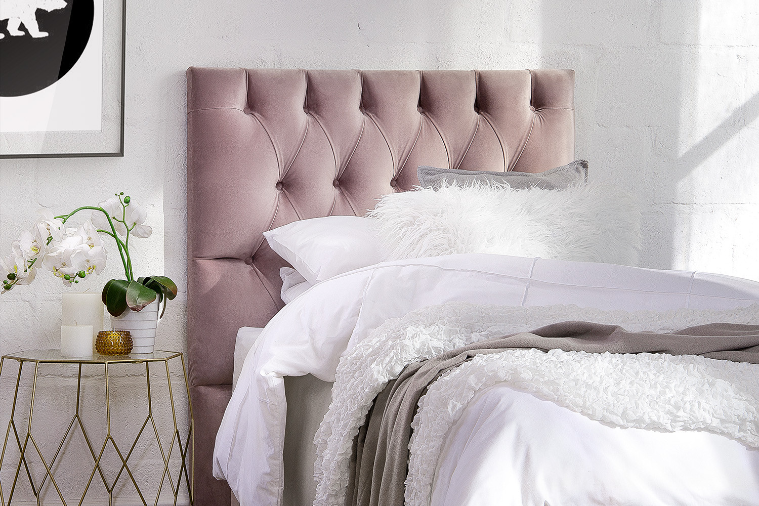 Three Quarter Size Bed Headboards |Cielo