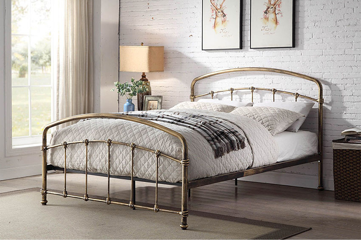 Nora Metal Bed - Queen | Cielo