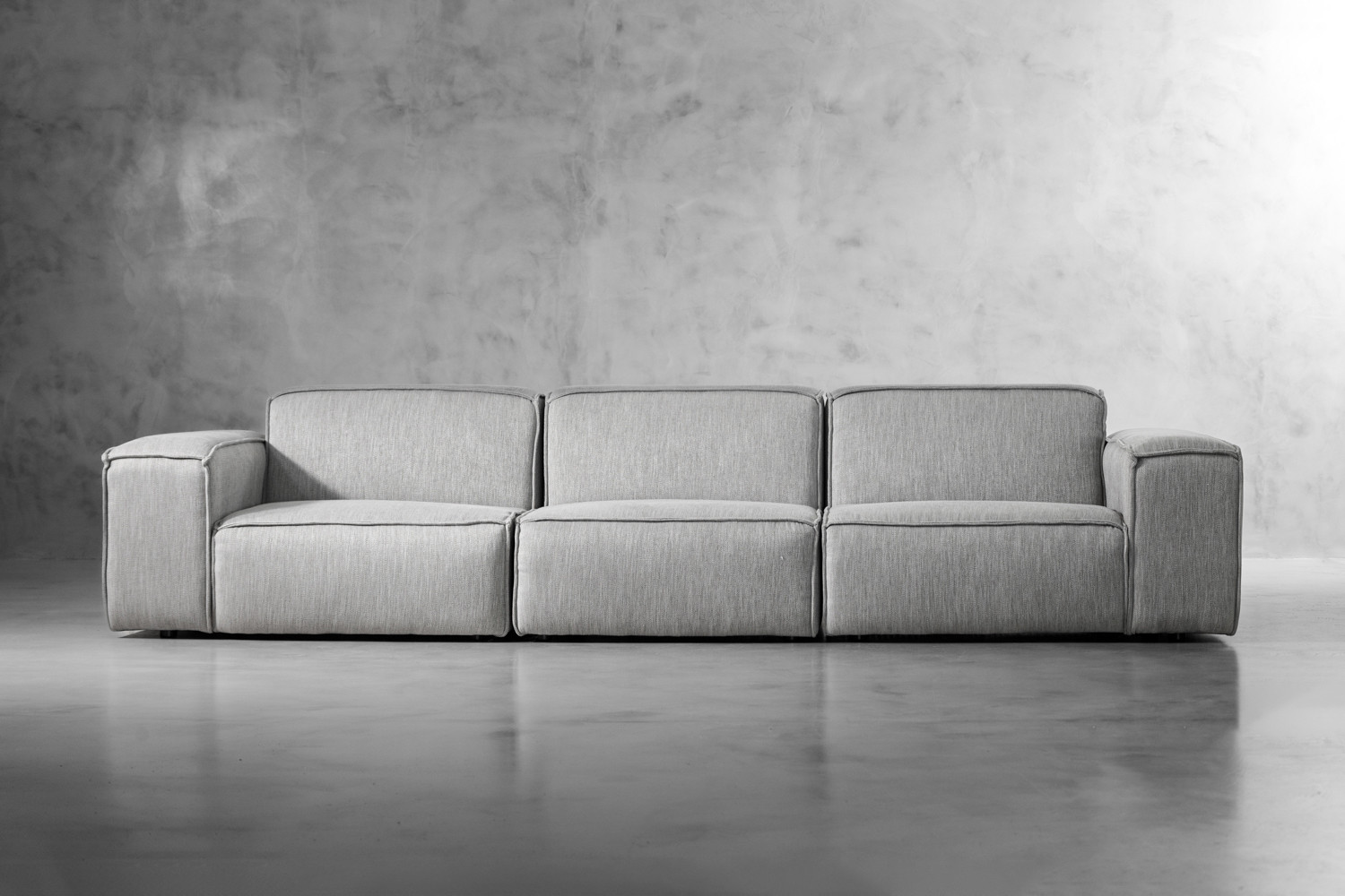 Jagger Modular - 4 Seater Couch - Mist | Cielo