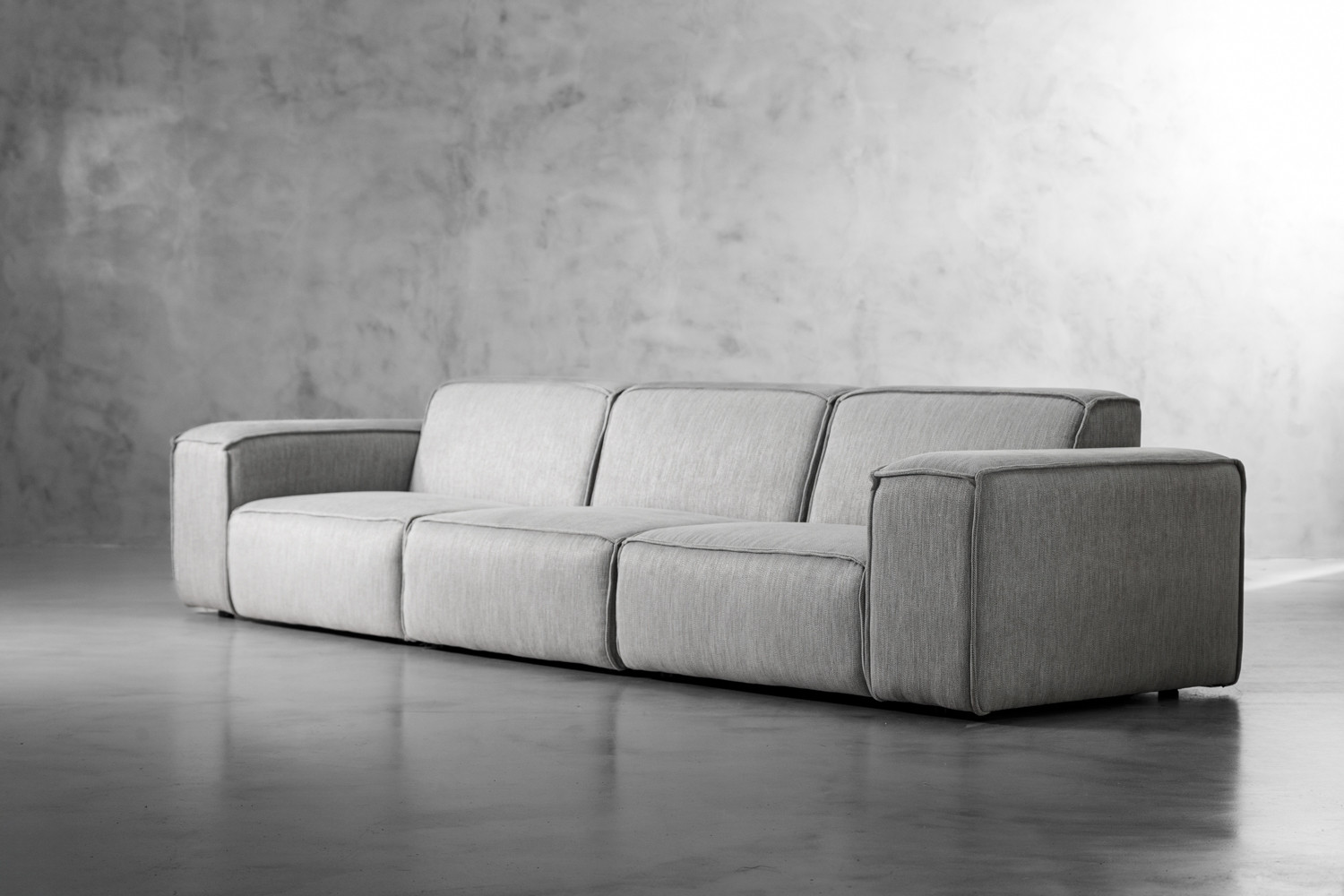 Jagger Modular - 4 Seater Couch - Mist | Cielo