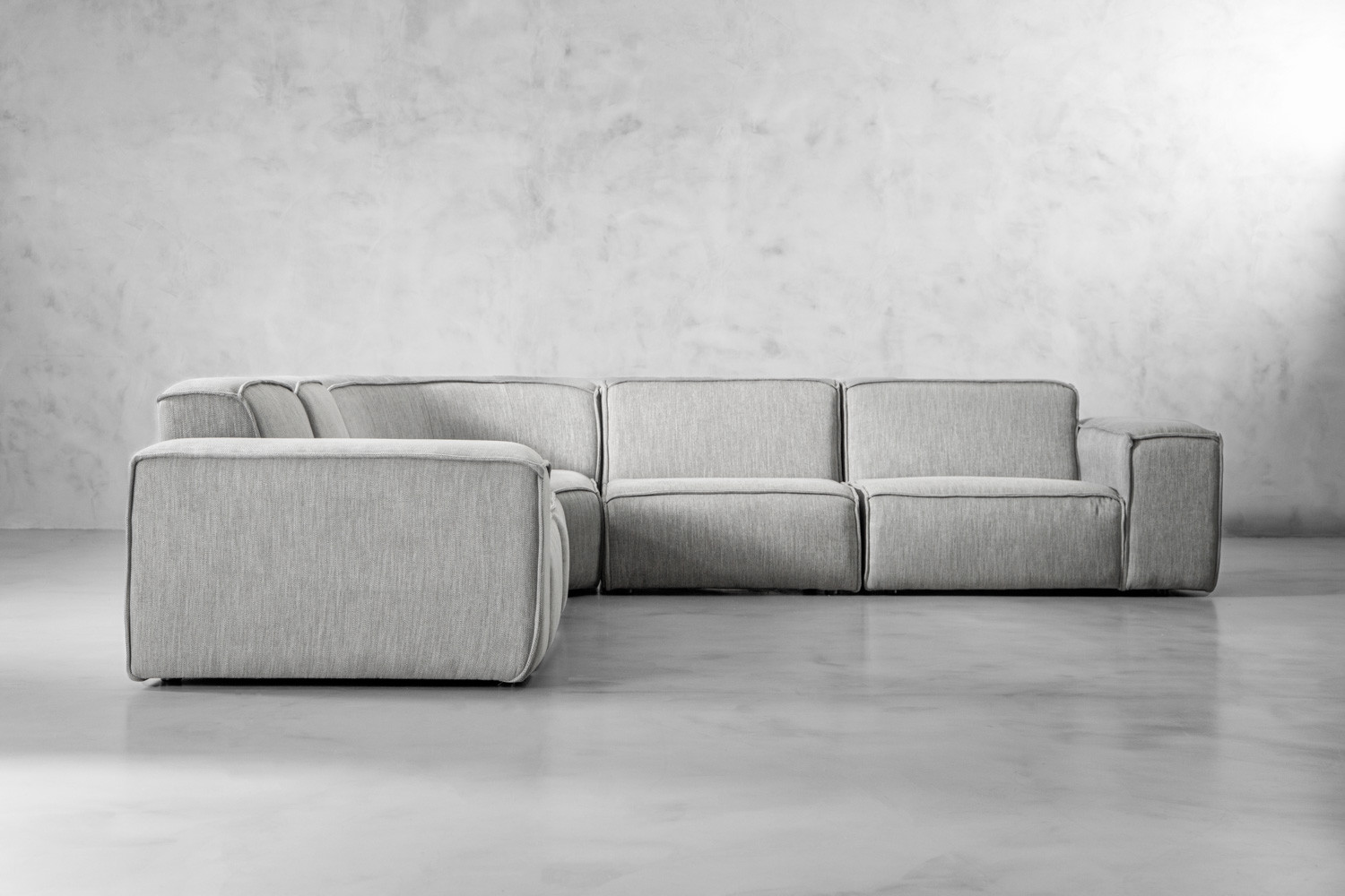 Jagger Modular - Grand Corner Couch - Mist | Cielo