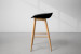 Hunter Counter Bar Stool - Black | Cielo