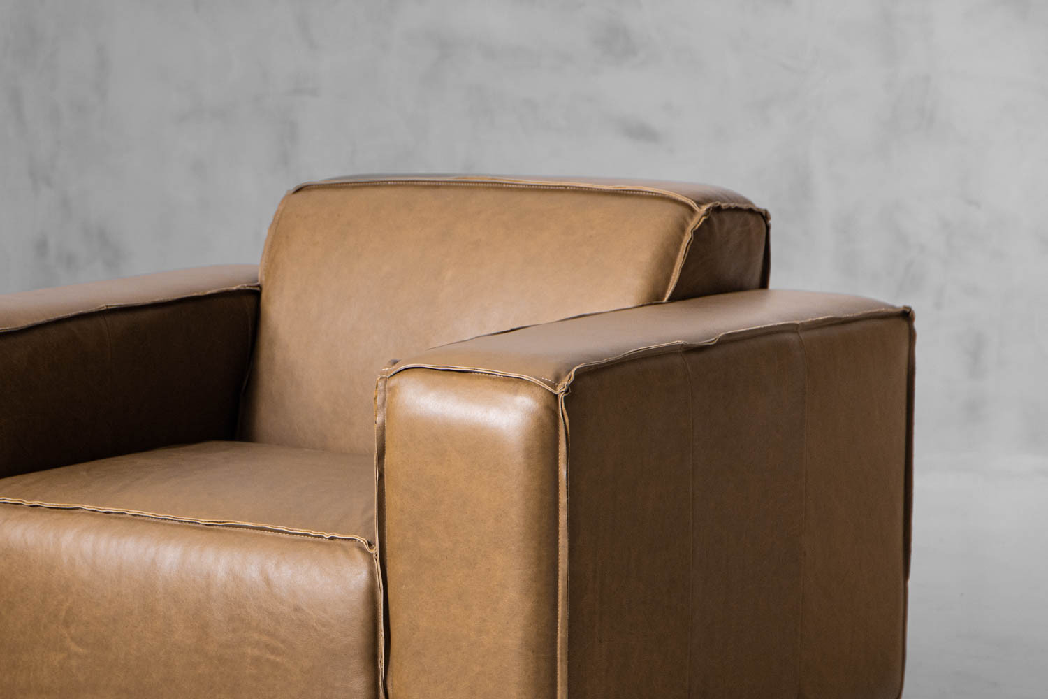 Jagger Leather Armchair - Sahara | Cielo