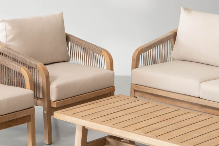 Vincenzo Patio Lounge Set | Cielo