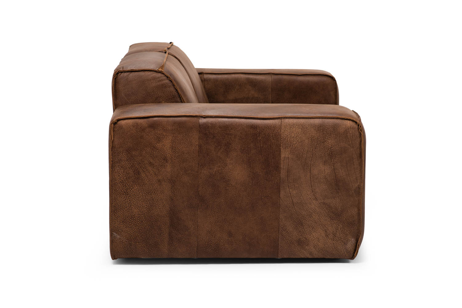 Jagger 2 Seater Leather Couch - Spice | Cielo