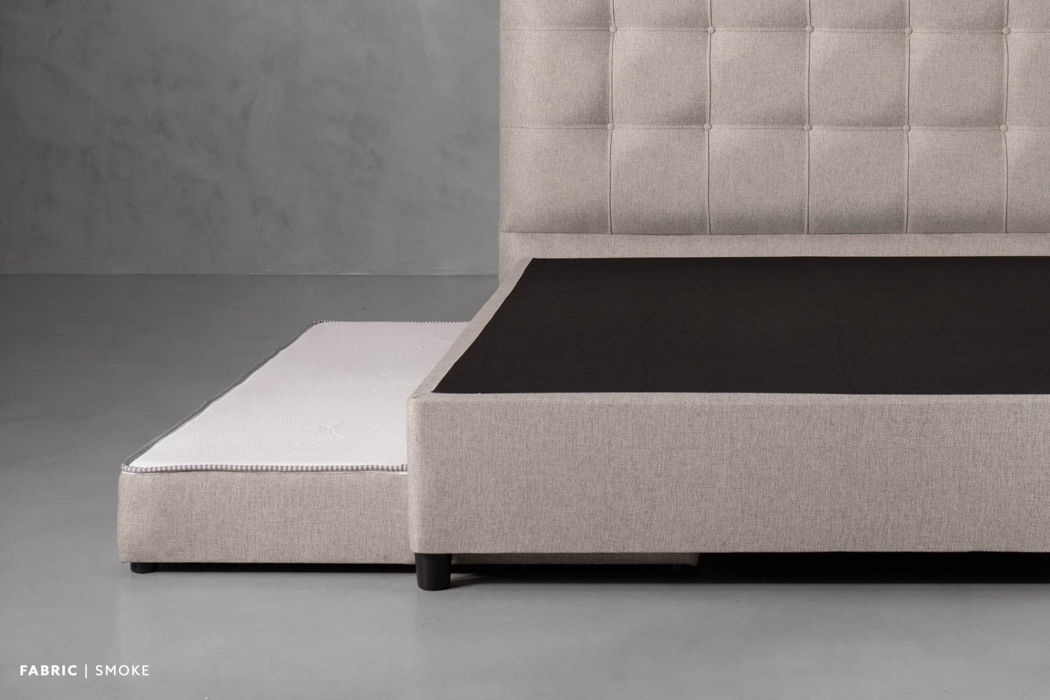 Alexa Dual Function Bed Queen Smoke For Sale | Cielo
