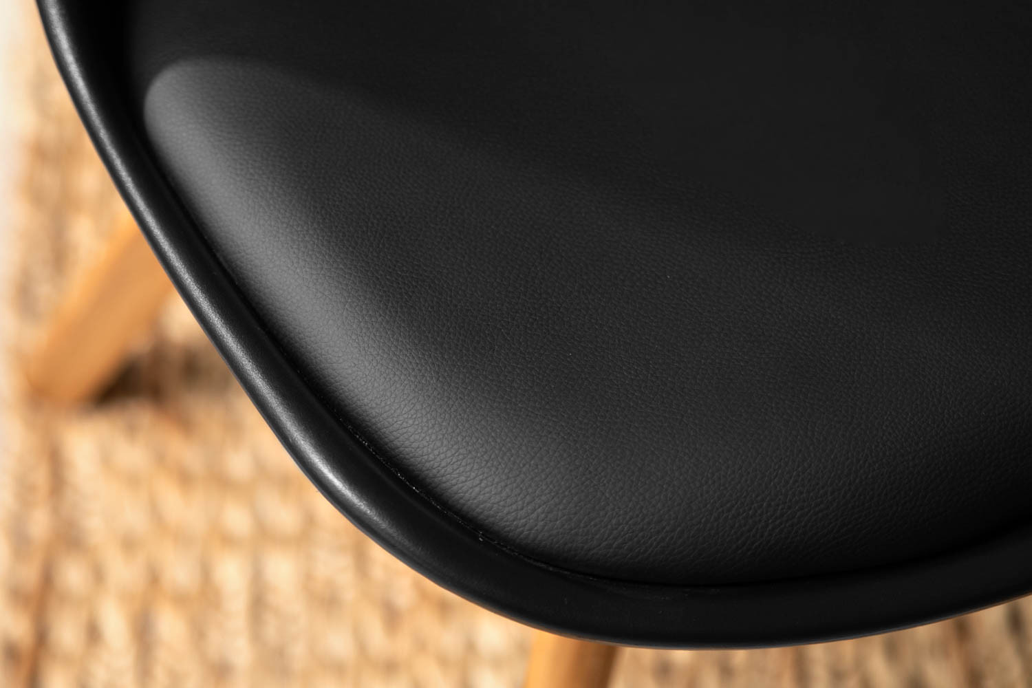 Atom Dining Chair - Black For Sale | Cielo