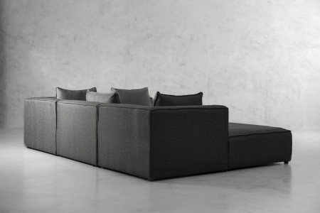 Montclair Grand Modular Couch - Shadow For Sale | Cielo