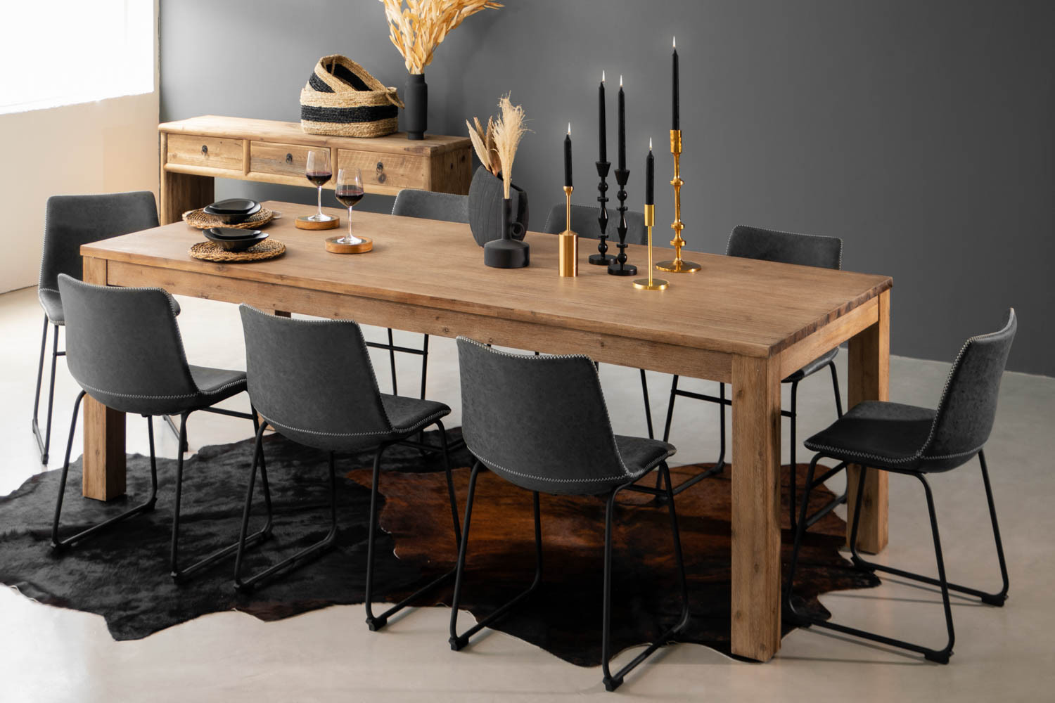 Vancouver Halo 8-Seater Dining Set 2.4m | Cielo