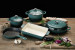 Nouvelle Cast Iron 8 Piece Cookware Set - Forest | Cielo