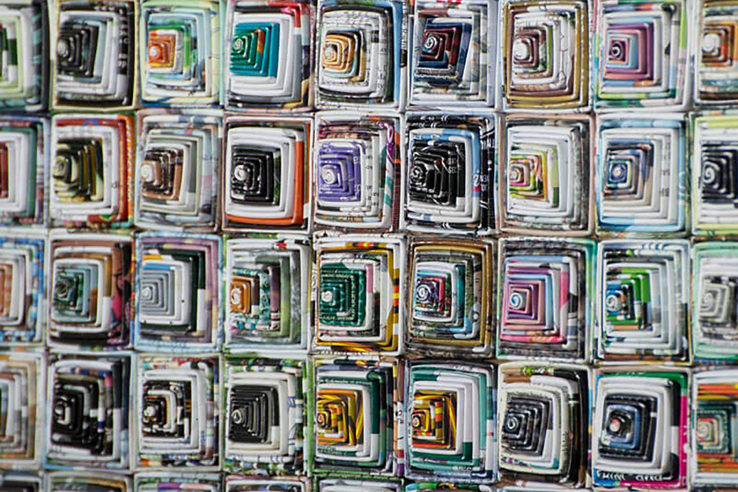 Colour Squares - 3D Paper Art | Cielo