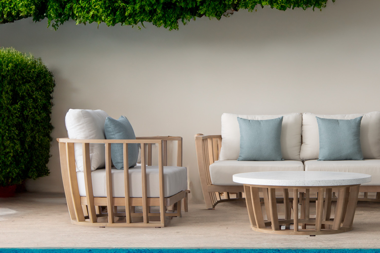 St Lucia Patio Lounge Set | Cielo