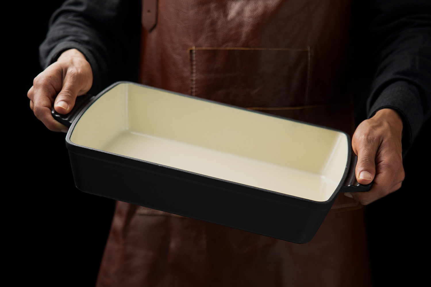 Nouvelle Cast Iron Roaster - 32cm - Matte Black | Cielo