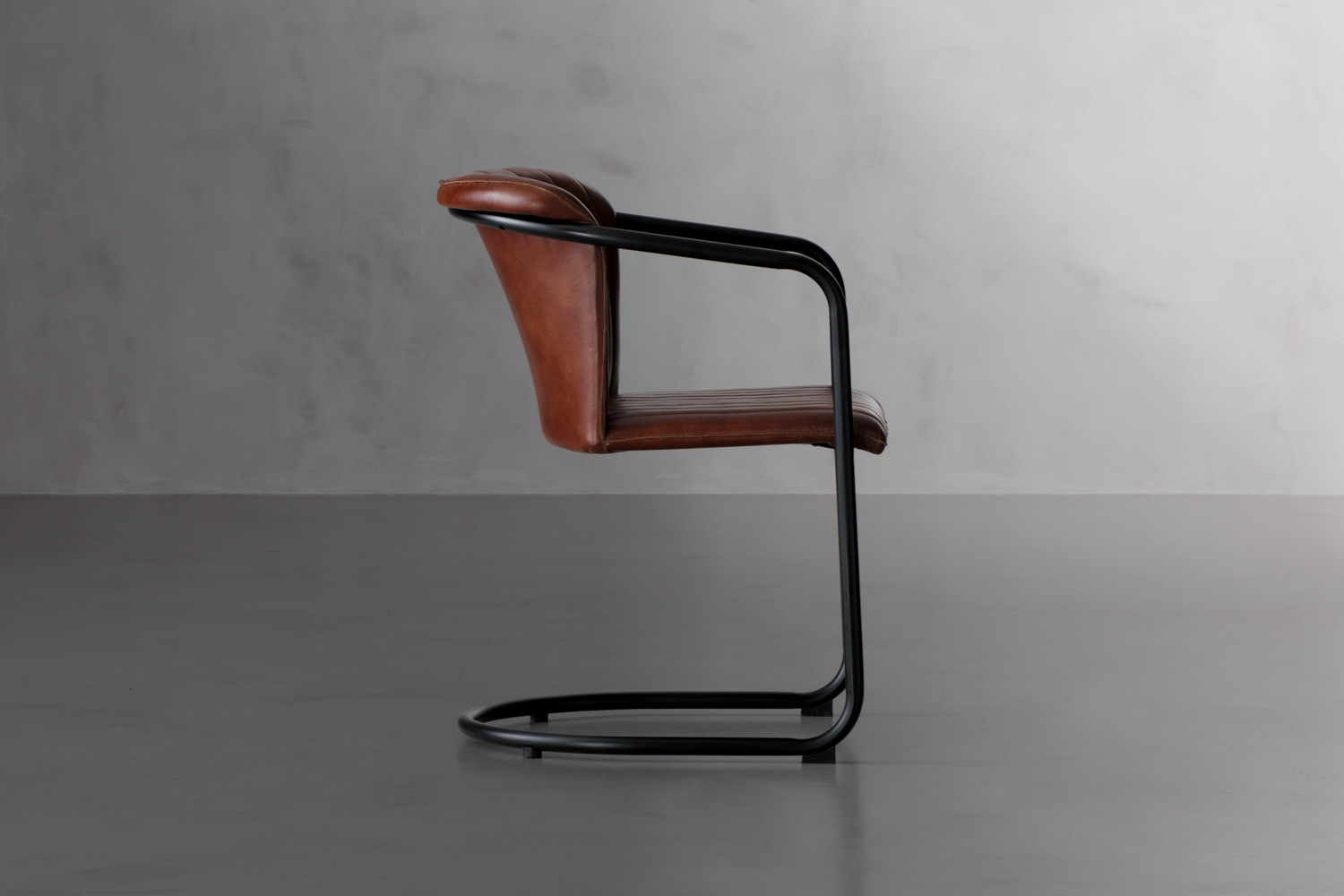 Arizona Leather Dining Chair - Mocha For Sale | Cielo