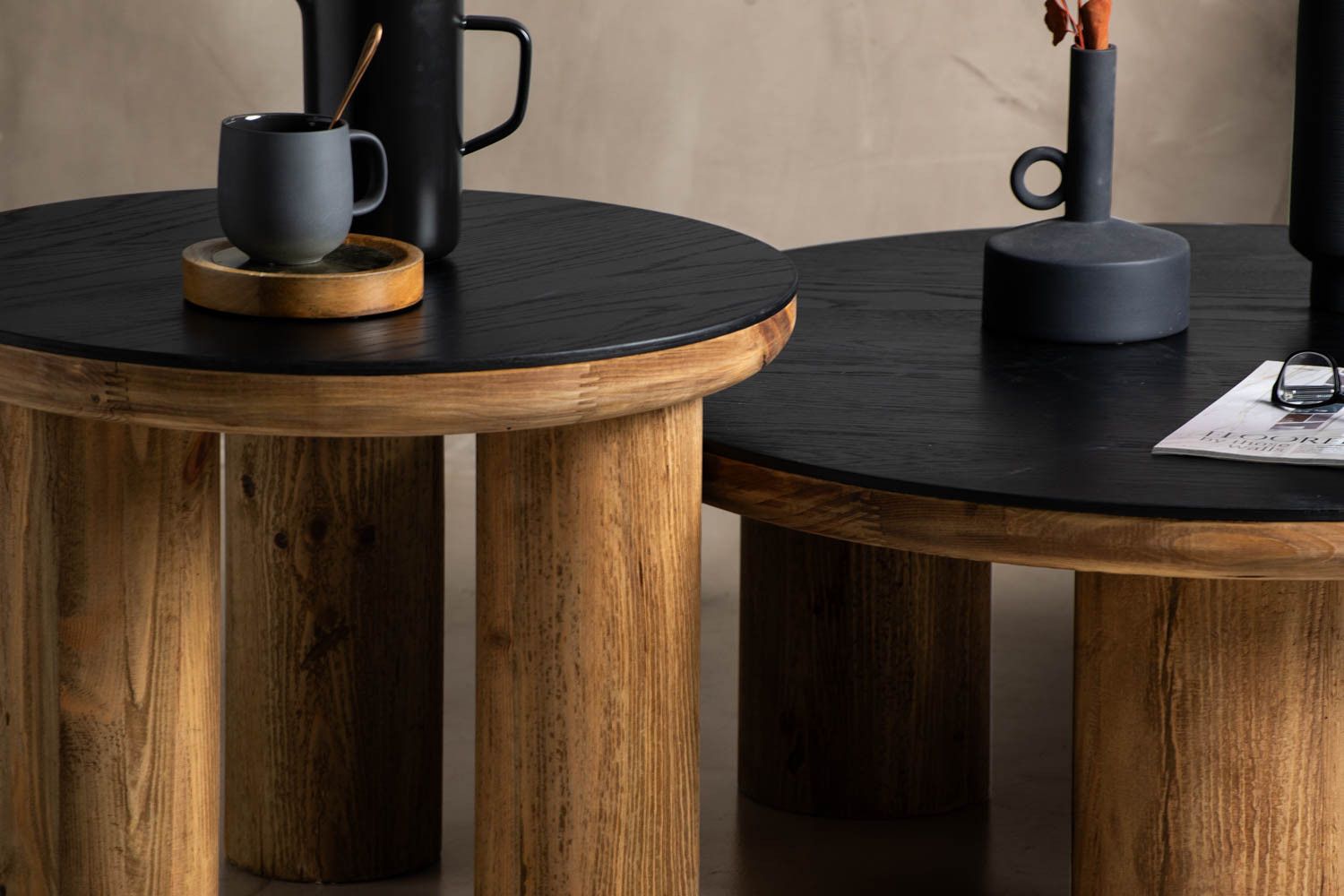 Artemis Nesting Coffee Table Set For Sale | Cielo