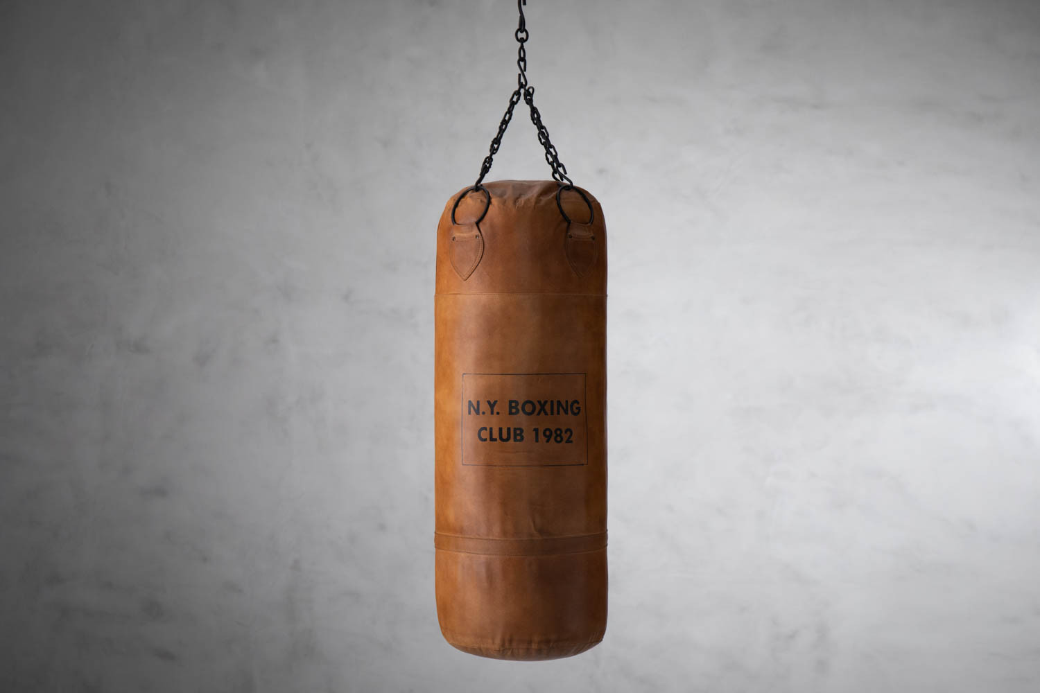 Stallone Leather Boxing Bag - Bourbon For Sale | Cielo