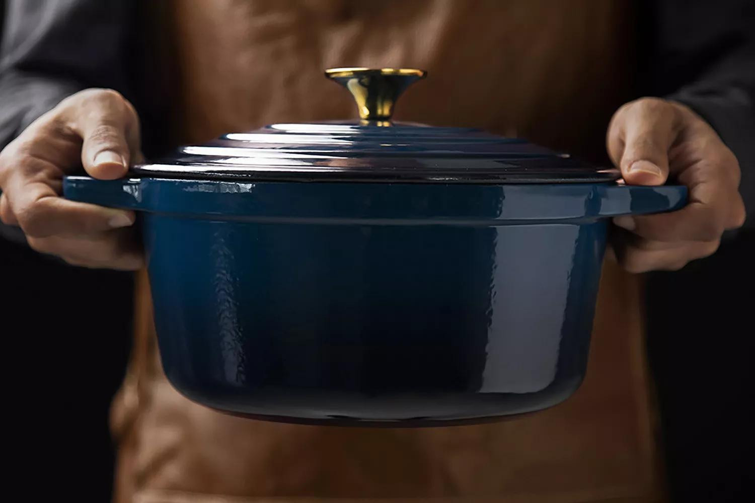 Nouvelle Cookware Set - Midnight & Apron - Brown & Tan | Cielo