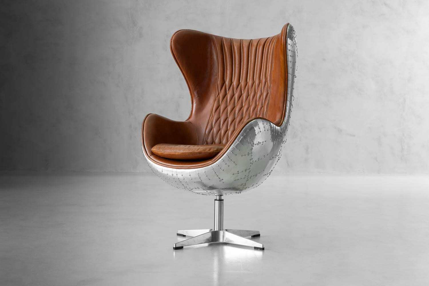 Hawker Leather Egg Chair | Cielo