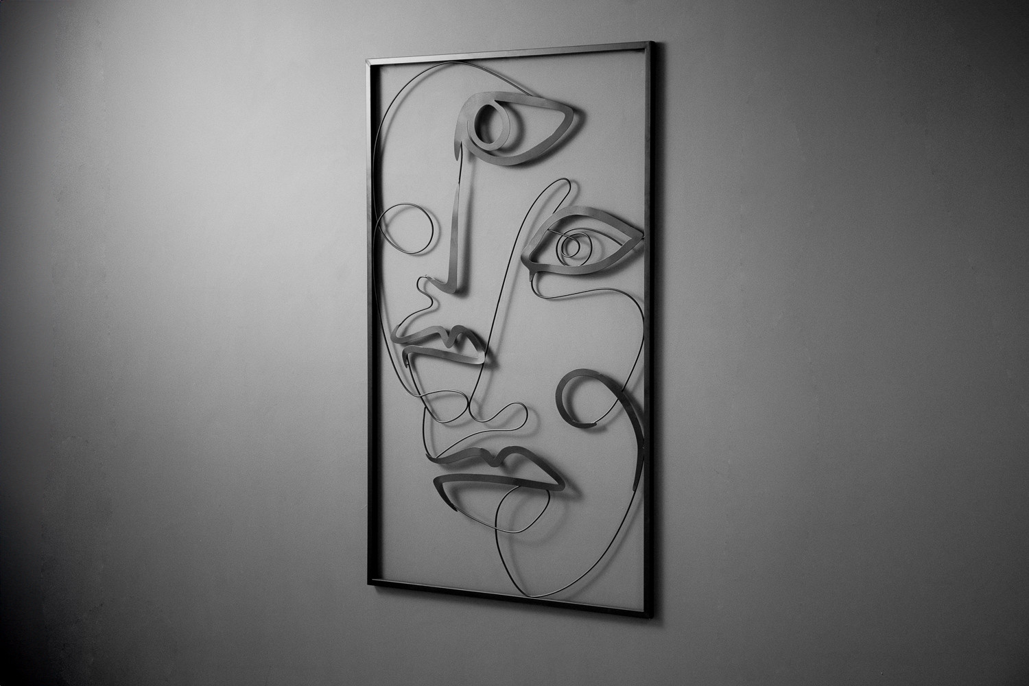 Abstract Faces - Metal Wall Art | Cielo