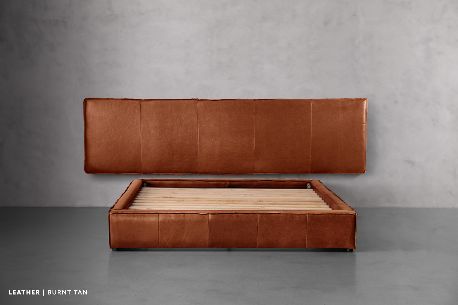 Matlock Kendrix Leather Bed - Grand Queen For Sale | Cielo