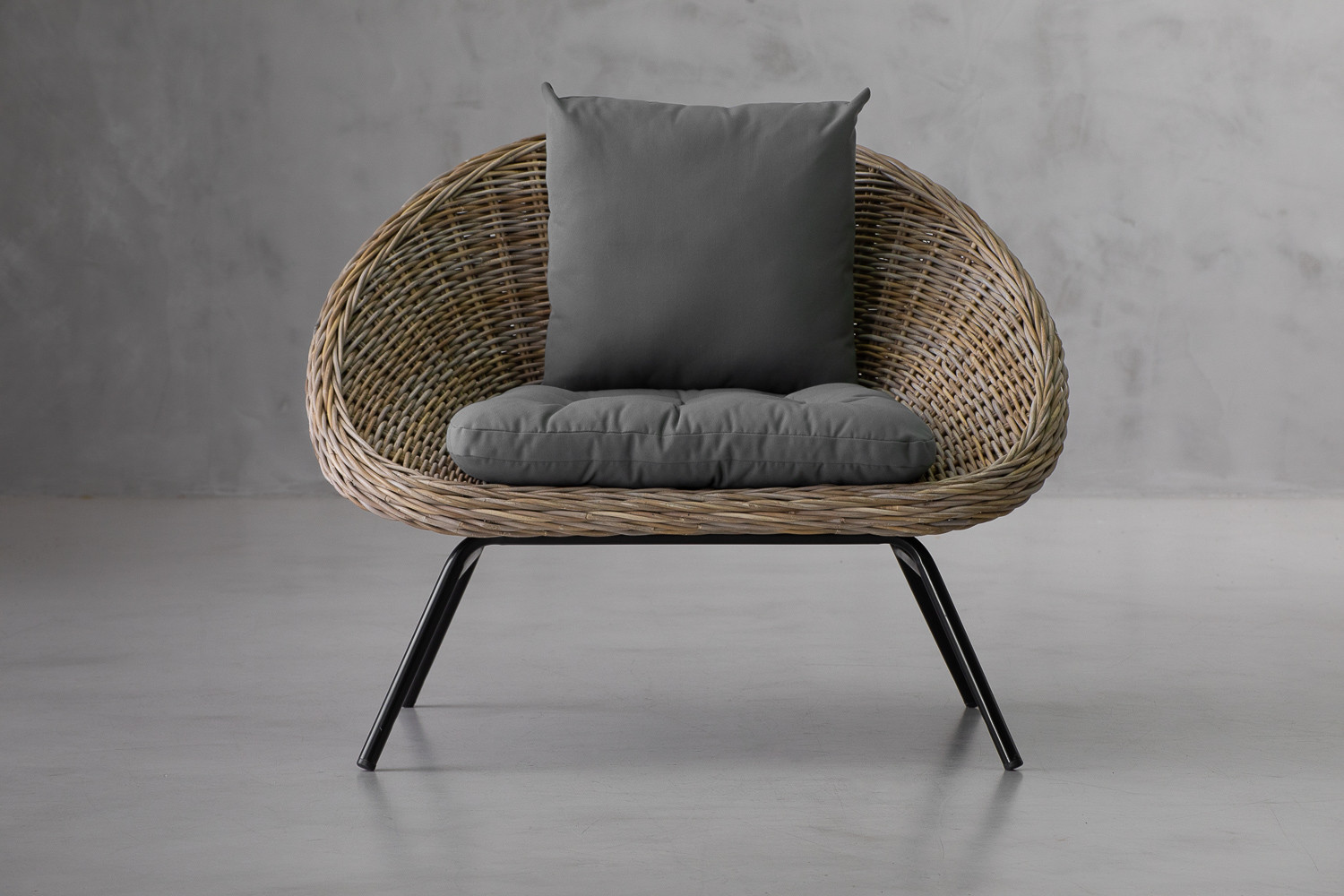 Mykonos Patio Chair - Slate | Cielo
