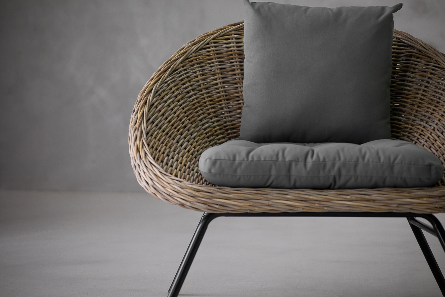 Mykonos Patio Chair - Slate For Sale | Cielo