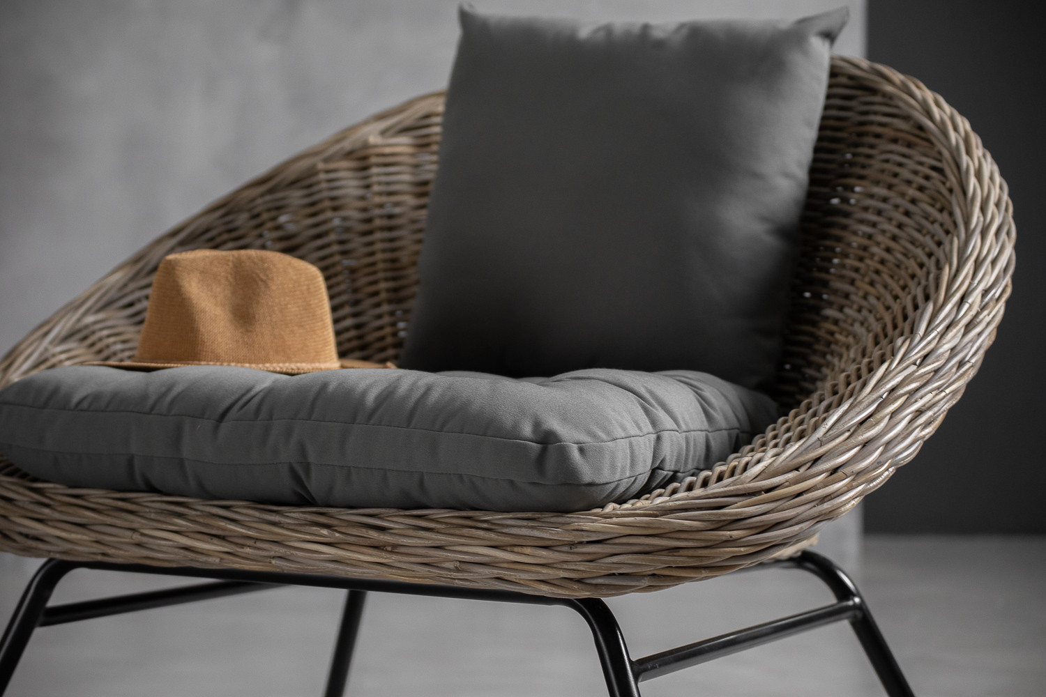 Mykonos Patio Chair - Slate | Cielo