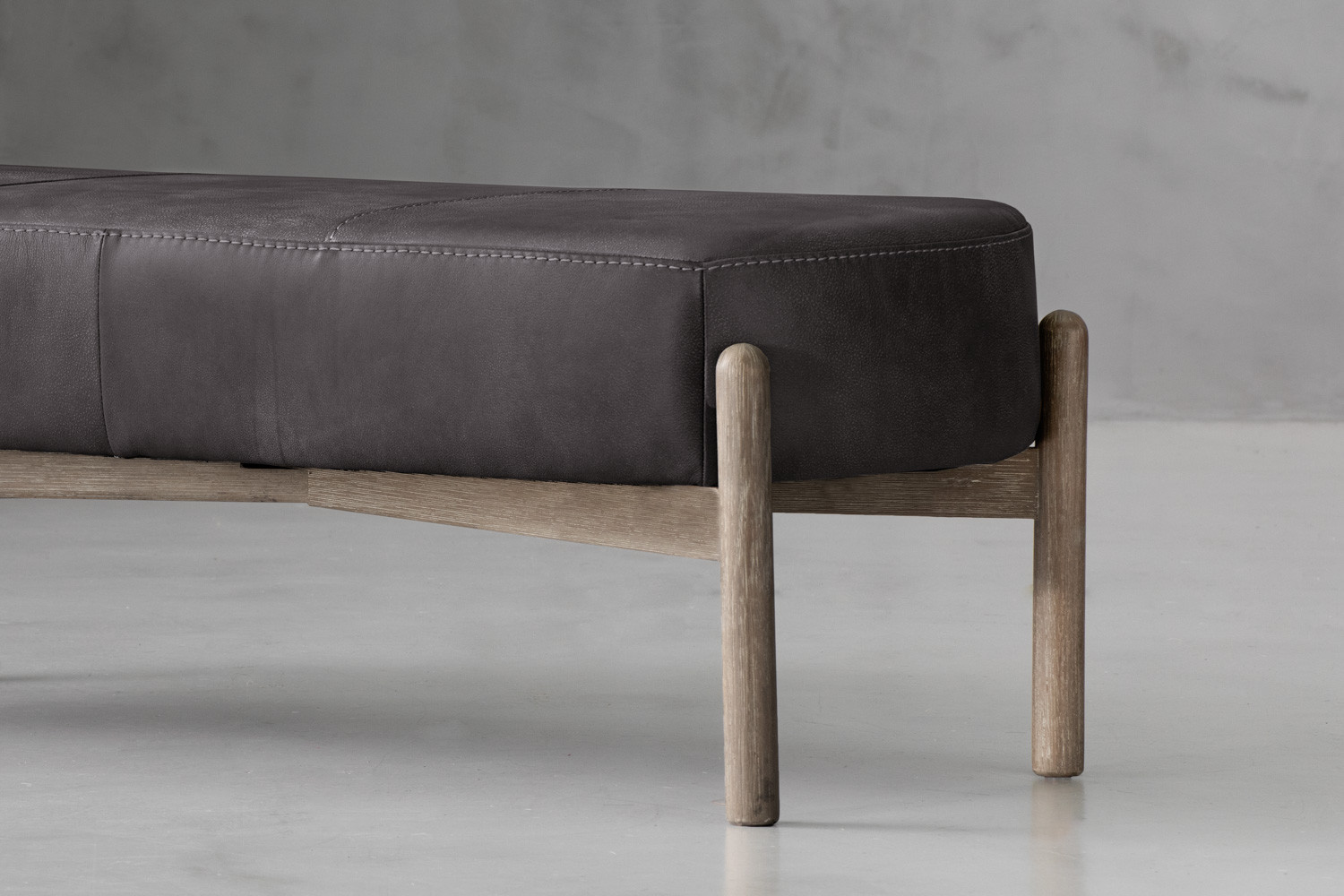 Colmar Leather Bench | Cielo