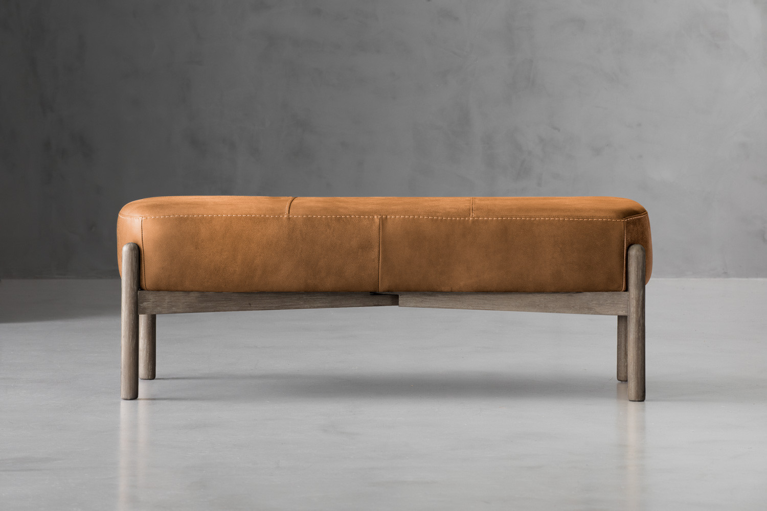 Colmar Leather Bench | Cielo